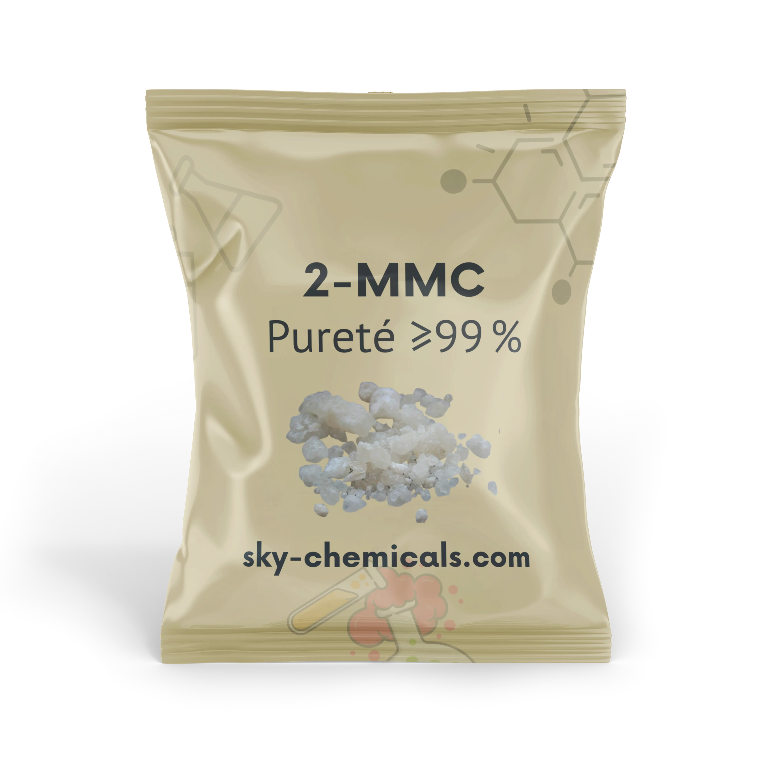 Acheter 2-MMC Poudre & Cristaux ≥99% | Sky Chemicals Livraison ultra rapide